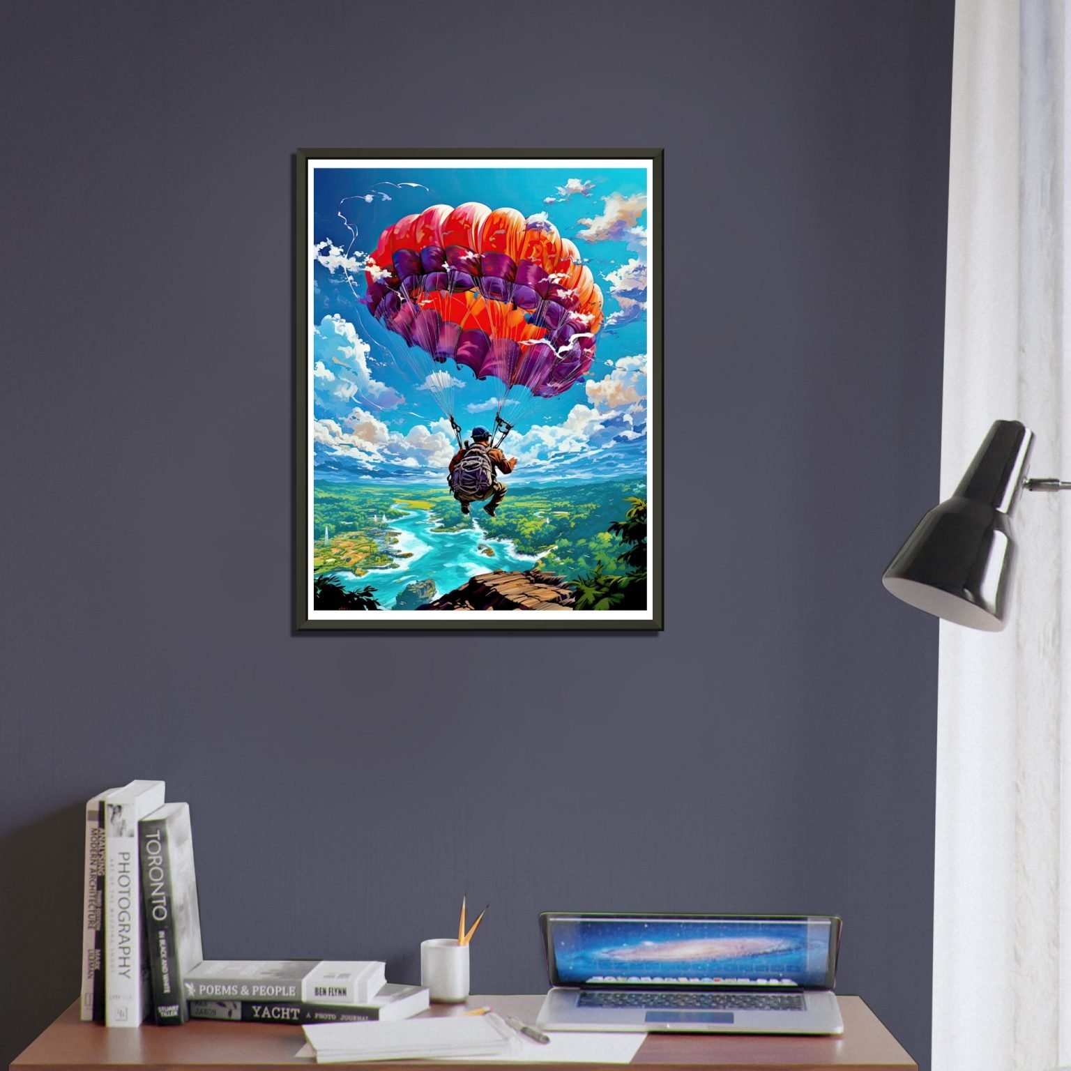 Skydiving above Amazonia - Wall art prints